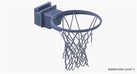 3d Basketball Net Ripped Turbosquid 1485189