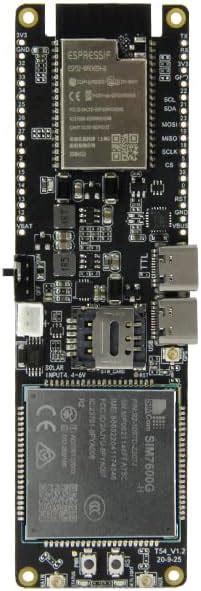 Lilygo T Sim7600g H 16mb Esp32 Wrover 18560 Battery Holder