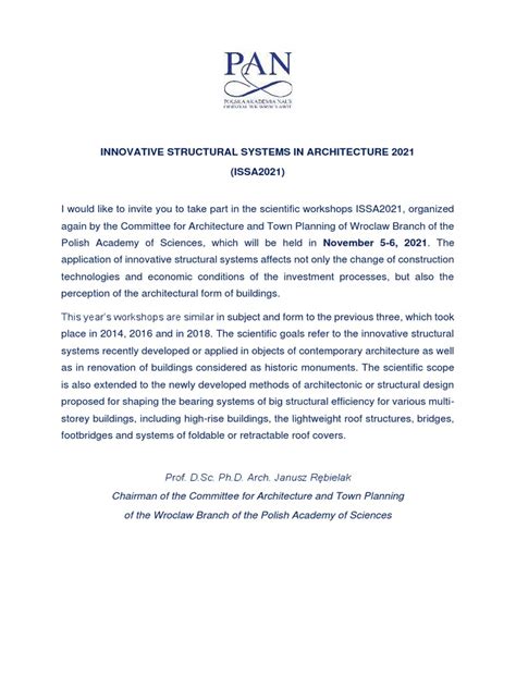 Innovative Structural Systems In Architecture 2021 Pdf