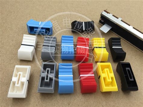 60 Pcs 8mm Gat Mixer Fader Knop Cap Voor Potentiom Grandado 60 Pcs 8mm Gat Mixer Fader Knop Cap Voor Potentiom Grandado