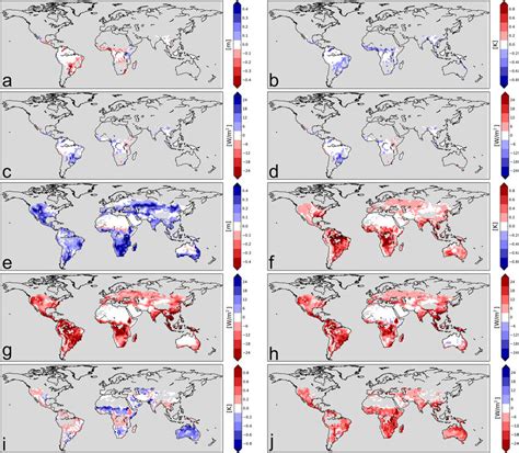 The 5 Yr Mean Difference Between Simple Srf And Param Srf For Tropical