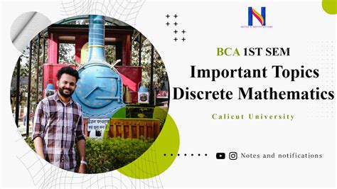 Important Topics Discrete Mathematics Youtube