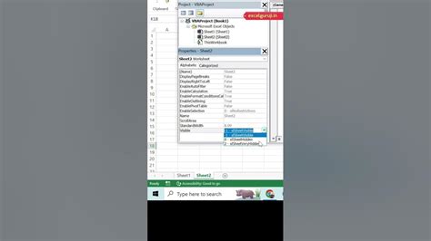 Excel Sheet Hide Or Unhide Youtubeshorts Shortyoutubevideo Short Shorts Shortsvideo Youtube