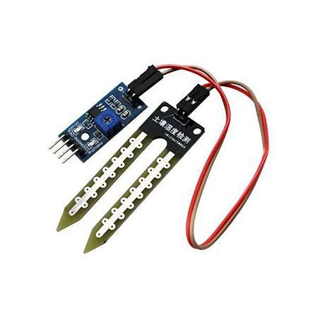Sensor De Umidade Do Solo Higrômetro Para Arduino TCJ ELETRÔNICA
