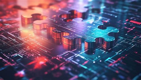 Digital Representation Of API Integration Concept Premium AI