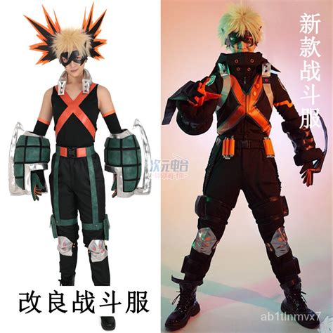 Jual My Hero Academia Cosplay Bakugou Katsuki Costume Boku No Hero