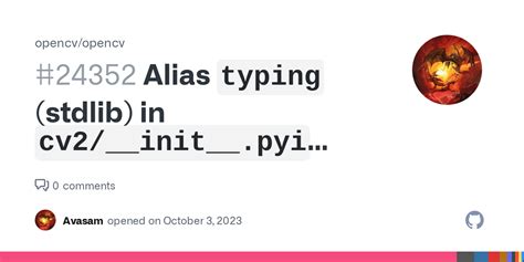 Alias Typing Stdlib In Cv Init Pyi And Explicitely Re Export