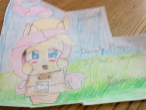 Fluttershy Donate Please By Lun Nii On Deviantart