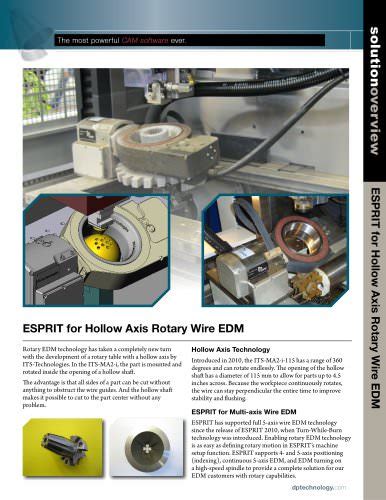 esprit general overview eng esprit by dp technology pdf catalogs technical documentation