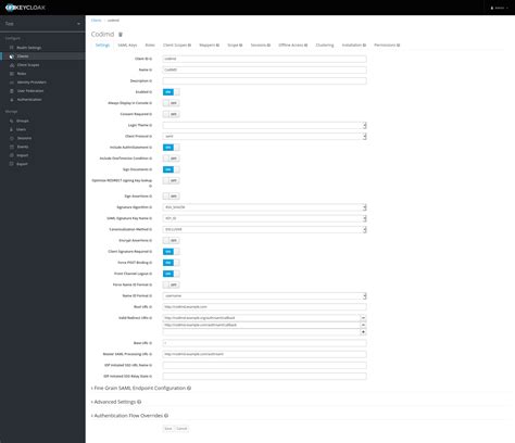 Saml Keycloak Hedgedoc