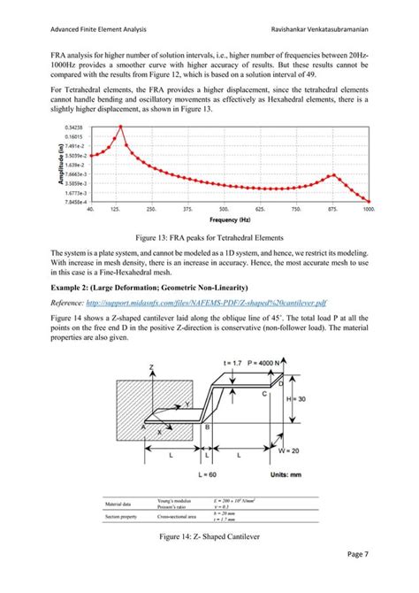 Linear Dynamics And Non Linear Finite Element Analysis Using Ansys