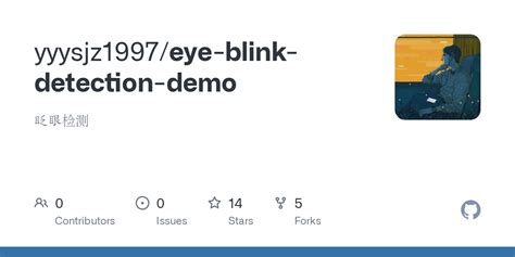 Github Yyysjz1997eye Blink Detection Demo 眨眼检测