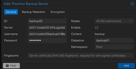 Integrating Proxmox Backup Server Into Proxmox Clusters Credativ