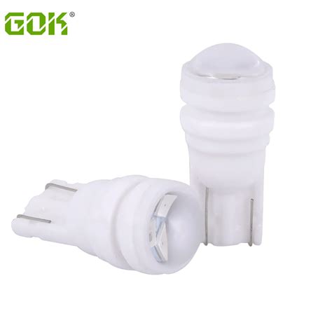 300pcs Auto led t10 bulb 3 smd 2835 T10 Ceramic LED Car Turn Signal ...