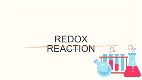Redox Reactions Identifying Oxidizing Reducing Agents