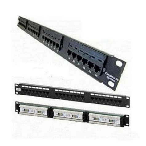 Jual Port Patch Panel 24 Port With Modular 19 1U Shopee Indonesia