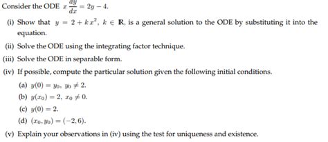 Solved Could Someone Just Do A Solution For Question Iv Chegg Com