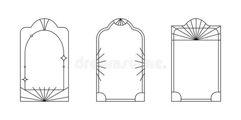 Aesthetic Frames Stock Illustrations 22417 Aesthetic Frames Stock Illustrations Vectors