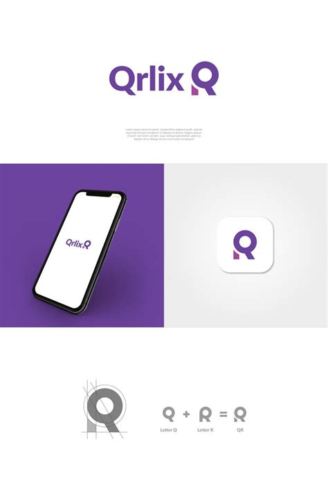 Qr Code App Logo Design