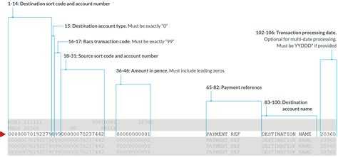 Formatting A Payment File