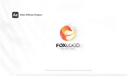 دانلود لوگو موشن افتر افکت سفید و سریع نگارینو مارکتِ گرافیکِ دیجیتال