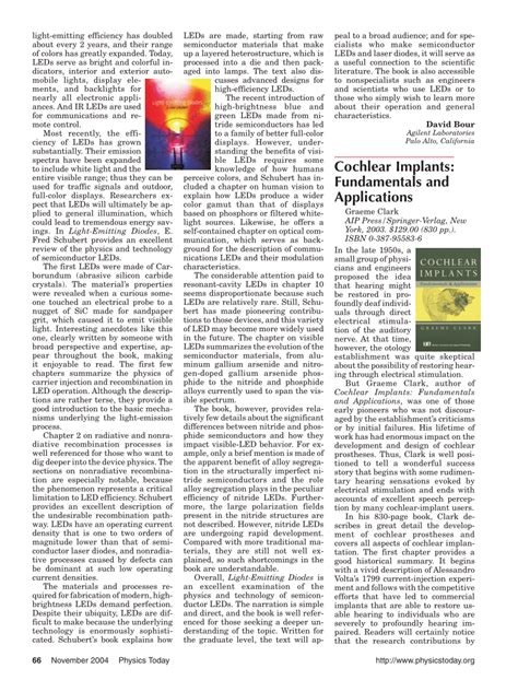 PDF Cochlear Implants Fundamentals And Applications