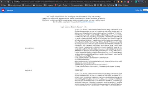 How To Authenticate User Against Azure ADB C From Angular App Using Oidc Client Js Taithienbo