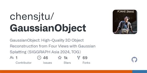 Github Chensjtu Gaussianobject Gaussianobject High Quality 3d