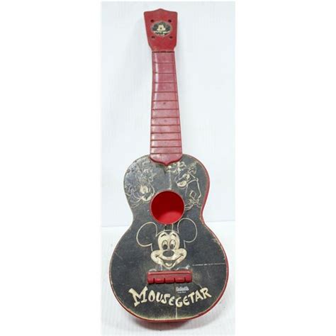 Vintage Mickey Mouse Guitar No Strings
