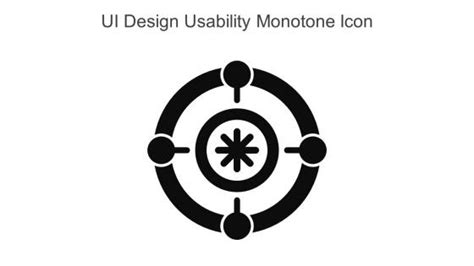 UI Design Usability Monotone Icon In Powerpoint Pptx Png And Editable Eps Format PPT Sample