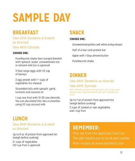 13 Days Diet Meal Plan Dailyposts