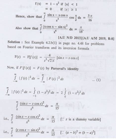 Problems Based On Fourier Transform Complex Fourier Transform Examples
