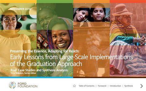 early lessons from large scale implementations of the graduation