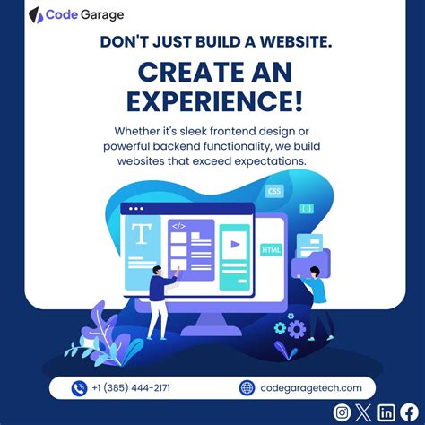 Code Garage Tech On Linkedin Codegaragetech Digitalexperience Webdesign Webdevelopment