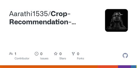 GitHub Aarathi1535 Crop Recommendation System App