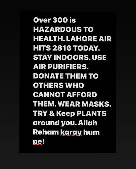 No Words Just Prayers And Visualising A Lahore With Clean Pure Air Stock Up On Plants Which