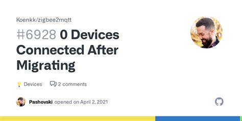 Devices Connected After Migrating Koenkk Zigbee Mqtt Discussion GitHub