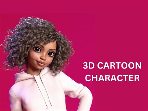 A 3d Character Modeling 3d Cartoon Character 3d Realistic Character