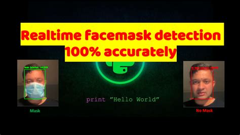 Realtime Facemask Detection 100 Accurately Buff Ml