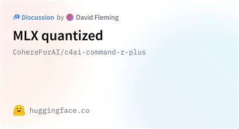 CohereForAI C4ai Command R Plus MLX Quantized