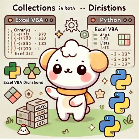 Excel Vbaとpythonのコレクションについて よくわかるpythonとエクセルvba入門