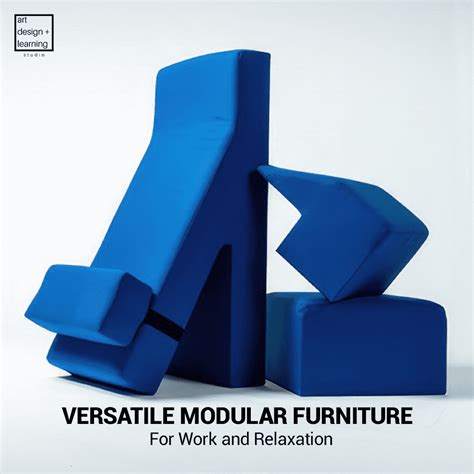 Versatile Modular Furniture For Work And Relaxation