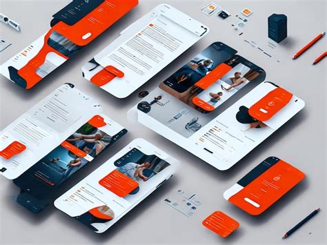 Premium Ai Image Modern User Interface Design Template Mockups Ui Ux Design Website Design Mockups
