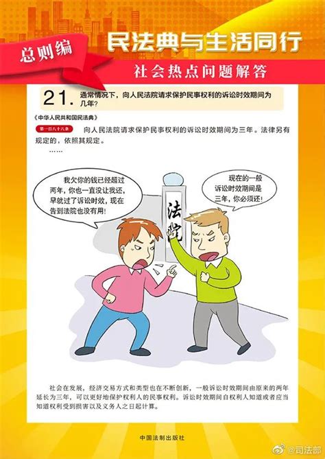 民法典在身边 通常情况下向人民法院请求保护民事权利的诉讼时效期间为几年 澎湃号政务 澎湃新闻 The Paper