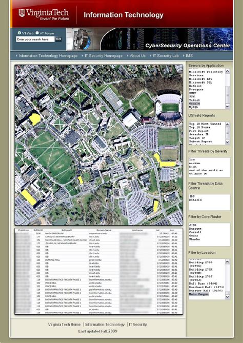 Example Of Our Gis Based Security Visualization Prototype Design Download Scientific Diagram
