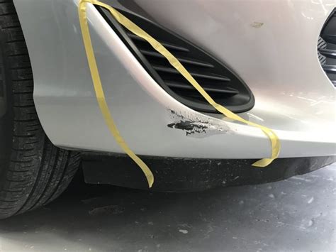 アクアのバンパー補修 沖縄 カーケアショップザップス