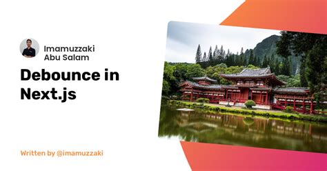 Debounce In Nextjs Devdojo