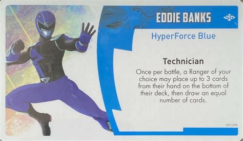 Eddie Banks Hyperforce Blue Once A Ranger