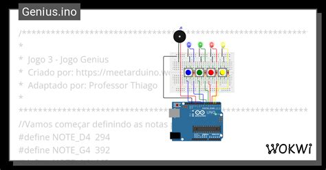 Genius Copy 2 Wokwi Esp32 Stm32 Arduino Simulator