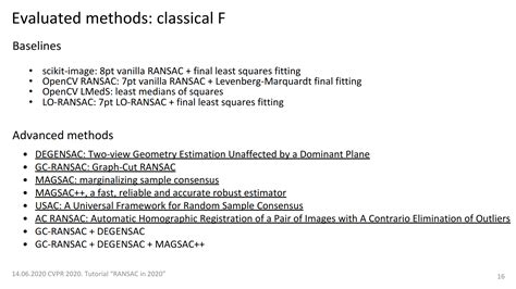 Fundamental Matrix Code Is Fragile And Thoughts For Improvement · Issue